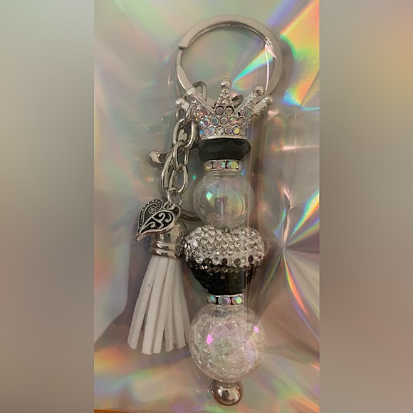 Accessories | The Crown Jewel Beaded Keychain | Poshmark